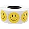 Amazon.com: Happy Face Stickers - Yellow Semi-Gloss Happy Face Labels ...