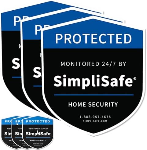 Amazon.com : SummitLink Yard Sign Shield Compatible for Home Security ...