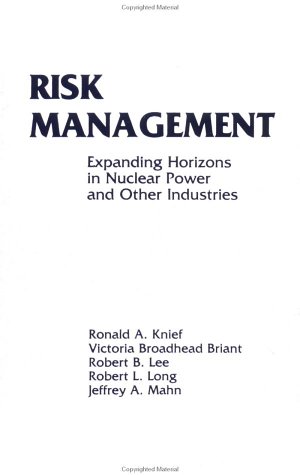 Amazon | Risk Management: Expanding Horizons In Nuclear Power And Other ...