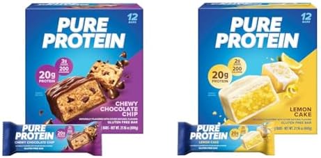 Amazon.com: Pure Protein Bars, High Protein, Nutritious Snacks, Chewy ...