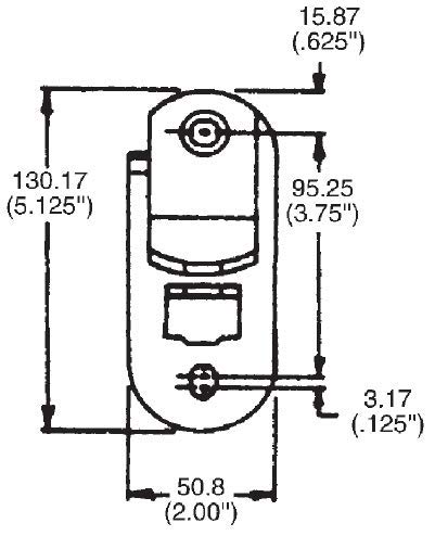 Snapklik.com : Trailer Door & Ramp Locking Hasp -3.75" Mounting- Cam ...