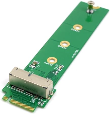 ChenYang Carte adaptateur Mac SSD vers carte mère M.2 NVME NGFF M-Key ...