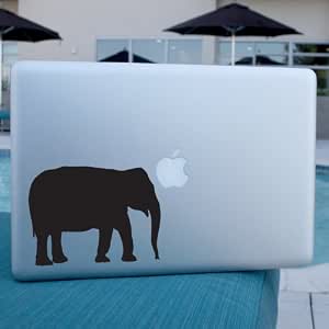 Amazon.com: Urbandecal Elephant Vinyl Decal for Car Window, Laptop ...