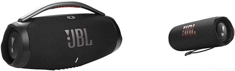 Amazon.com: JBL Boombox 3 Black Portable Bluetooth Speaker with Massive ...