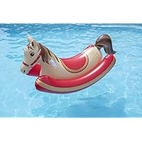 Amazon.com: Swimline Hobby Horse Inflatable Pool Rocker, Multi, 81" x ...