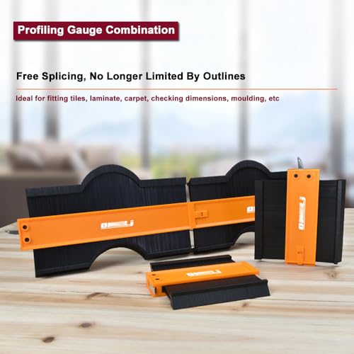 Gear Contour Gauge Duplicator, 5 &10 Inch Widen Profile Tool, Precise ...