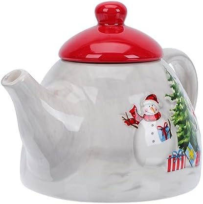 Amazon.com | Fine Ceramic Hand Painted Cardinal and Evergreen Pine Cone ...