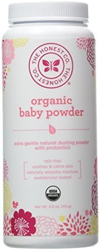 Amazon | Honest Company Organic Baby Powder (4 oz) by The Honest ...