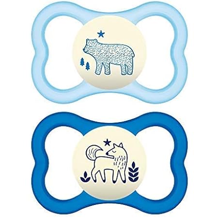Amazon.com : MAM Air Day & Night Baby Pacifier, for Sensitive Skin ...
