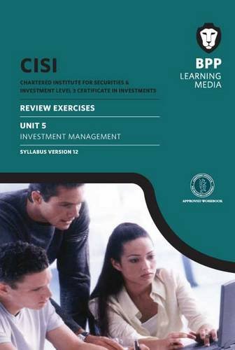 CISI Certificate Unit 5 Investment Management Review Exercises Syllabus ...