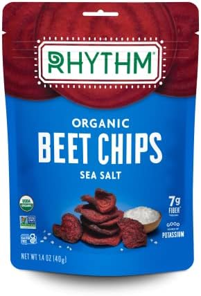 Amazon.com: Rhythm Superfoods Beet Chips, Salted, Organic And Non-GMO ...