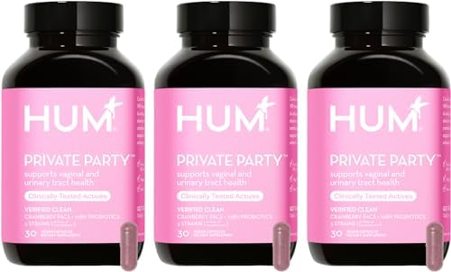 Amazon.com: HUM Private Party Pills - Vaginal Probiotics for Women's Ph ...