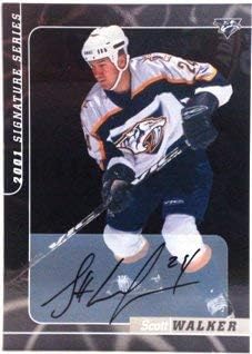 Amazon.com: 2000-01 BAP Signature Series Autographs #43 Scott Walker ...