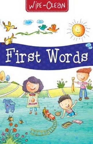 First Words - Wipe & Clean Board Book : NA: Amazon.in: Books