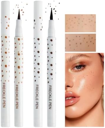 Amazon.com : 2 Colors Freckle Pen Face Freckle Makeup Pen,Waterproof ...