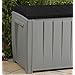 Keter Auflagenbox 340L Kissenbox Gartentruhe Aufbewahrungsbox Sitzbank Bank : Amazon.de: Garten