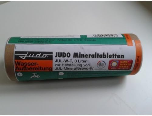 Judo JUL-W Mineral Tablets for Water Hardness Level 1+2 for 3 Litres ...
