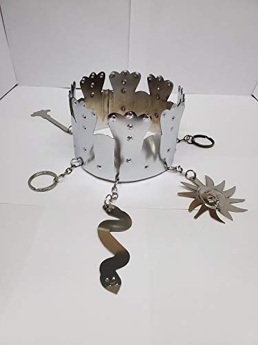 Amazon.com: Obatala Crown with Tools/Corona De Obatala Santeria OSHA ...