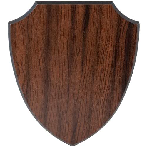 Amazon.com: Premium Shield Plaque Wooden Display Multiple Sizes for ...