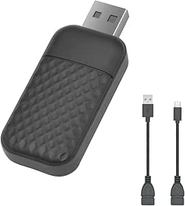 Amazon.com: Carplay Wireless Adapter for iPhone 5Ghz WiFi Bluetooth Connection, Mini Size ...