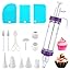 Amazon.com: Icing Decoration Gun Set, Stainless Steel Dessert ...
