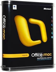 Amazon.com: Microsoft Office 2004 Professional Upgrade (Mac) Old Version : Software