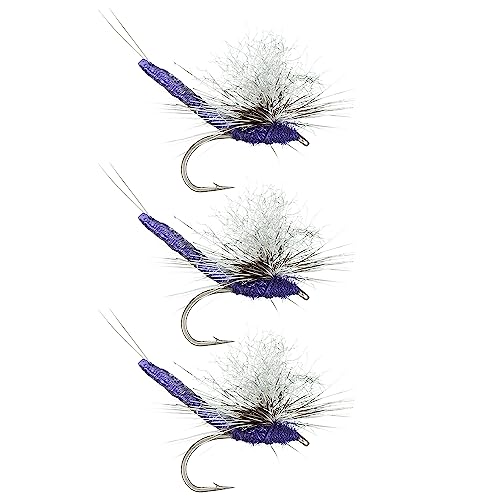 Amazon.com: Fly Fishing Flies by Colorado Fly Supply - Purple Parachute ...