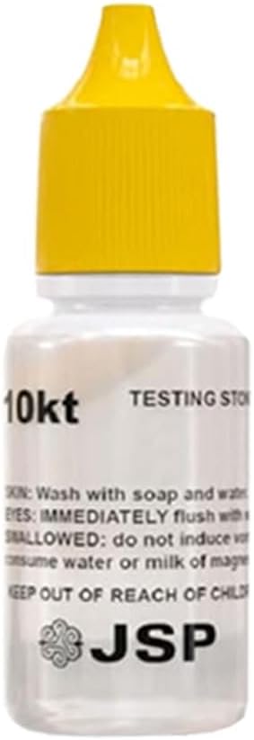 Amazon.com: Waytest 10K Gold Testing Solution Purity Determiner ...