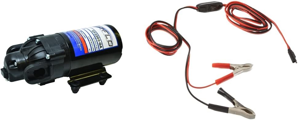 Amazon.com: Everflo EF2200-QA-BOX 2.2GPM 12V Diaphragm Pump Bundle with ...
