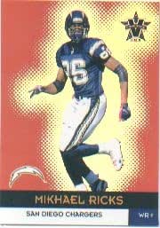 2000 Vanguard #54 Mikhael Ricks at Amazon's Sports Collectibles Store