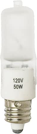 Tesler 50 Watt Mini Can Short Frosted Halogen Light Bulb - Amazon.com