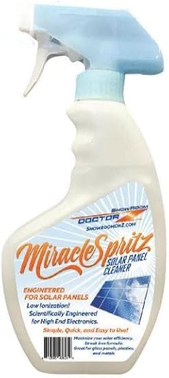 Amazon.com: Miracle Spritz Solar Panel Cleaner 22oz : Patio, Lawn & Garden