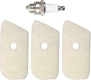 Amazon.com: Buckbock 530150253 Air Filter with Spark Plug Fit for ...