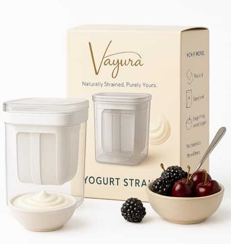 Vayura Hung Curd Strainer Box | Curd Maker and Greek Yogurt Maker ...