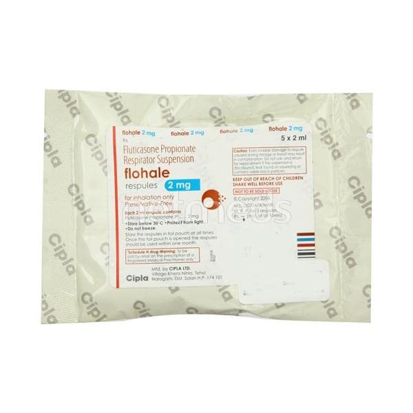 Flohale 2mg - Pack of 2ml Respules : Amazon.in: Health & Personal Care