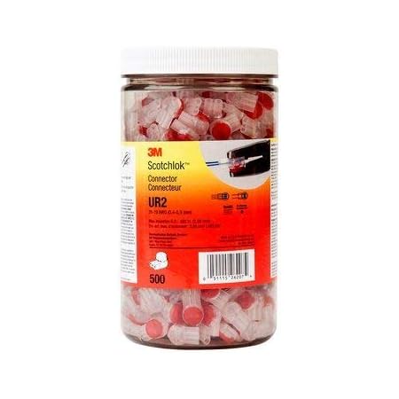 Amazon.com: 3M UR2-JAR500 Scotchlok IDC Butt Connector Jar, 500 Piece ...