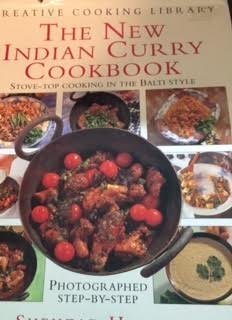 The New Indian Curry Cookbook: Stove-Top Cooking the Balti Style ...