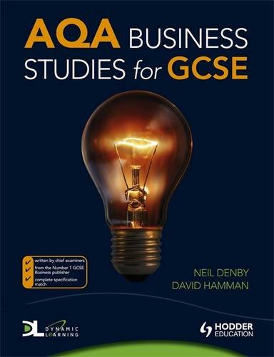 Aqa Business Studies for Gcse: Denvy, Neil, Hamman, David ...
