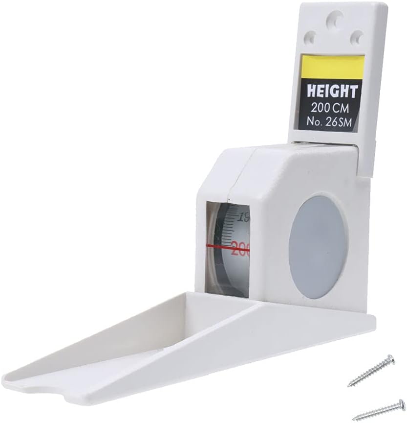 Home Wall Mounted Stature Meter Height Measure Tape Ruler 2. White ...