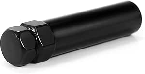 JiiinMiiin 7 Point Spline Lug Nut Tuner Socket Key Tool, 3.5" Height, 0 ...