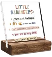 Amazon.com: Obookey Positivity Gifts Desk Decor - Gentle Reminders ...