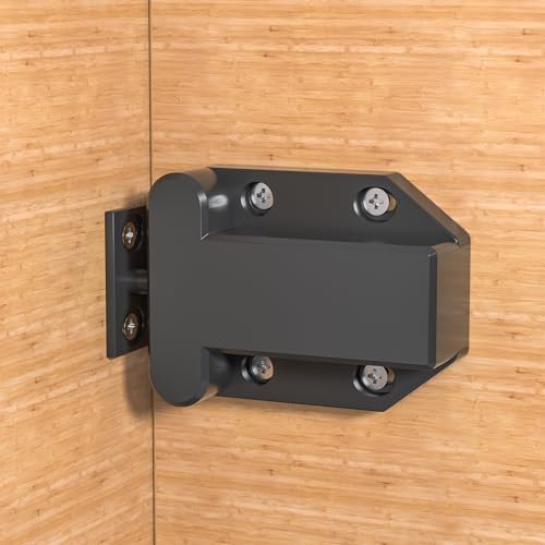 I-EASYDWW Cabinet Push Latch, Push to Open Catch Lock, Rebound Self ...