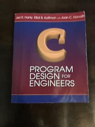 C Program Design for Engineers: Buy Online at Best Price in Egypt ...