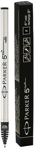 Amazon.com : Parker 5th Technology Pen Ink Refill | Fine Point | Black ...