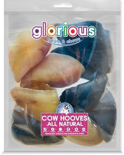 All Natural Cow Hooves for Dogs: British, Long-Lasting Chew Treats for ...