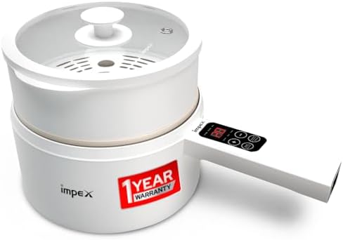 Buy Impex Plastic Electric Pan For Cooking | Multi-Purpose Electric ...