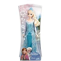 Amazon.com: Mattel Disney Frozen Sparkle Princess Elsa Doll : Toys & Games