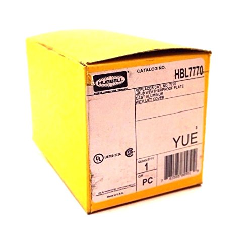 New Hubbell HBL7770 Weatherproof Plate: Amazon.com: Industrial & Scientific
