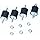 APUXON 4pcs 25 x 25mm Rubber Mounts Rubber Vibration Isolator Mounts ...