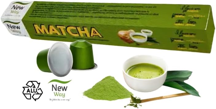 Matcha Green Tea Capsules Compatible for Nespresso : Amazon.fr: Grocery